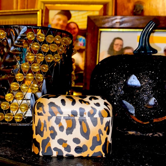 Headphones | Airpod Pro Look Alike In Leopard Charging Case | Poshmark